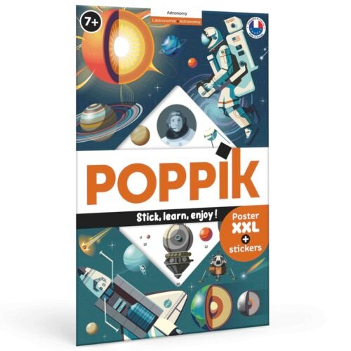 POPPIK DISCOVERY ASTRONOMY – Stickers collection maroc